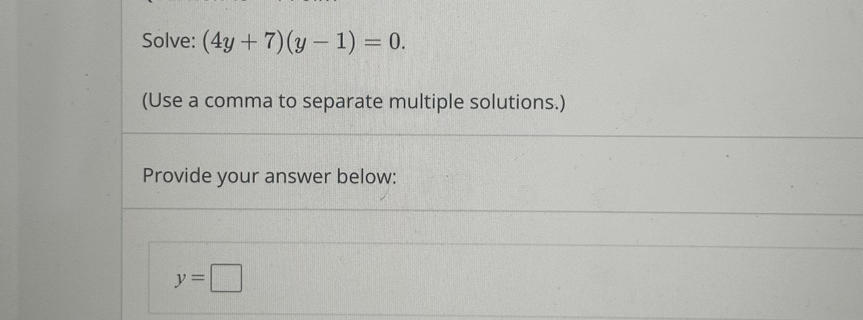 Solved QUESTION 12 * 1 ﻿POINTSolve: 18m2+12m=6.Note: Use a | Chegg.com