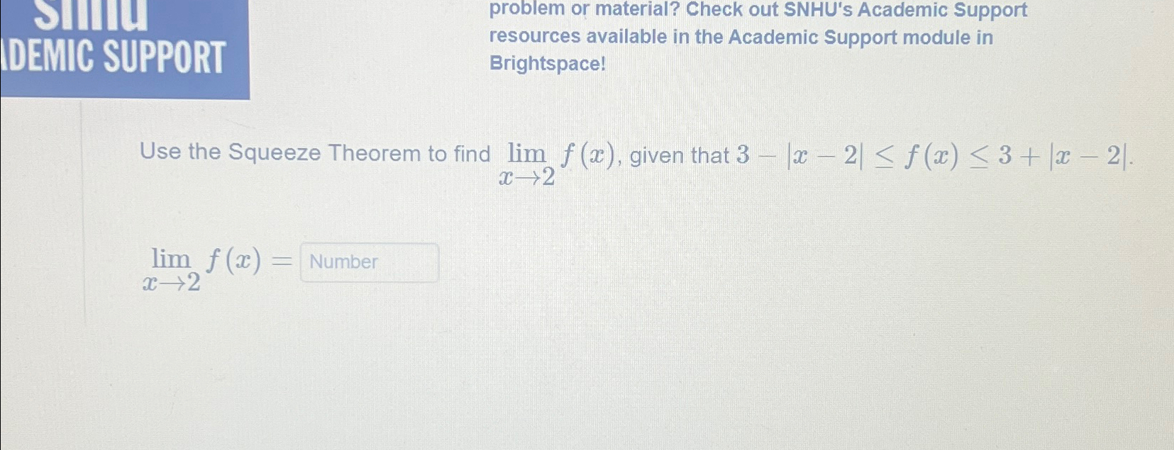 Solved problem or material? Check out SNHU's Academic | Chegg.com