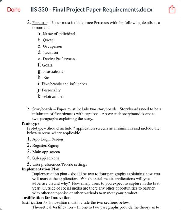 Introduction Introduction should be two paragraphs 1. | Chegg.com