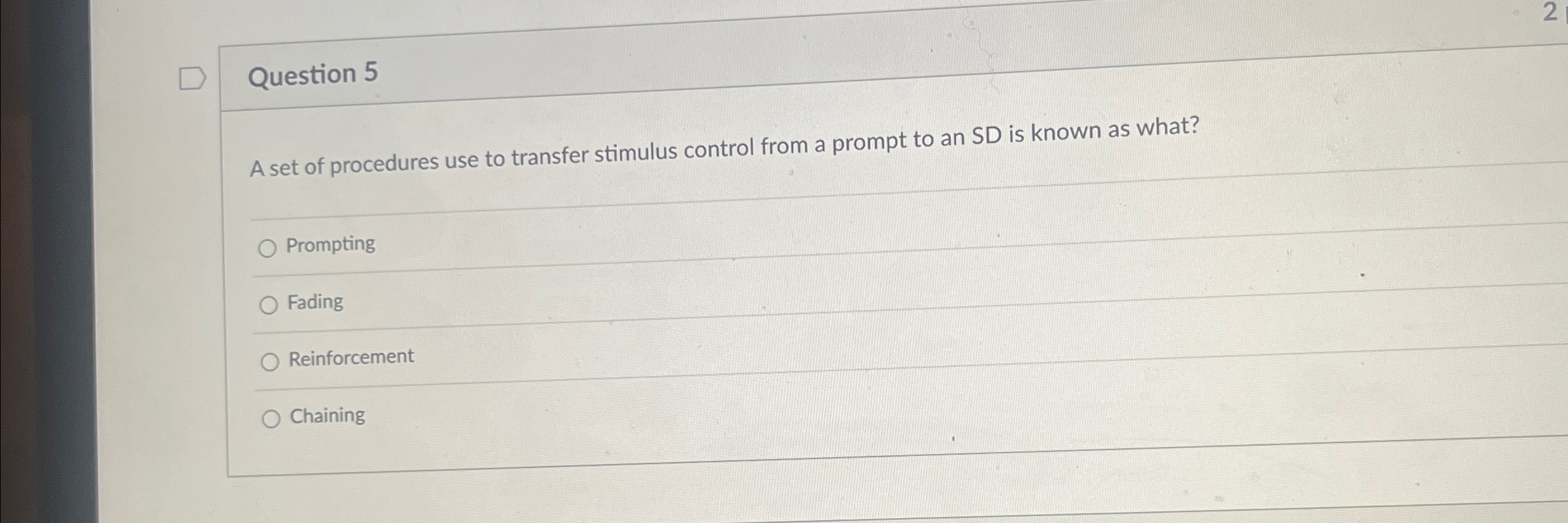 Solved Question 5A set of procedures use to transfer | Chegg.com