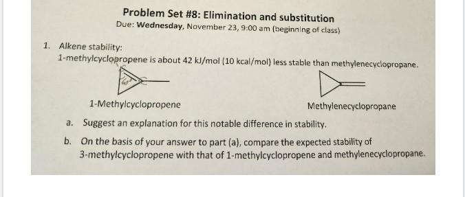 Solved Problem Set \#8: Elimination and substitution Due: | Chegg.com