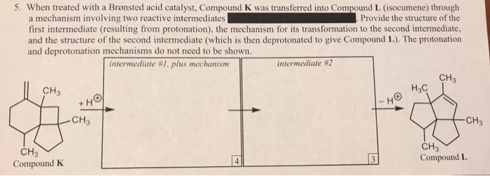 Solved Provide the structure of the first intermediate | Chegg.com