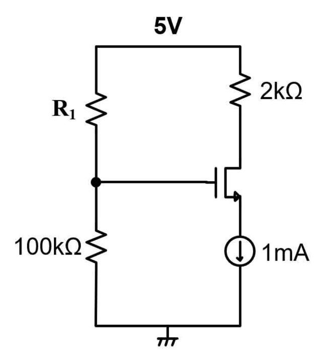 Solved Assume λ=0 and γ=0 of the MOSFET.Kn=1[mA/V^2], | Chegg.com