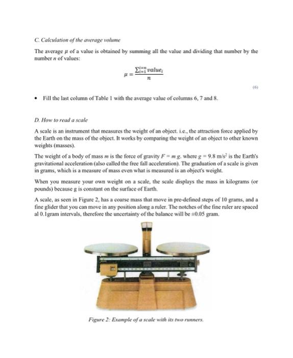 Solved Lab 1: Measurement theory and density of a block | Chegg.com