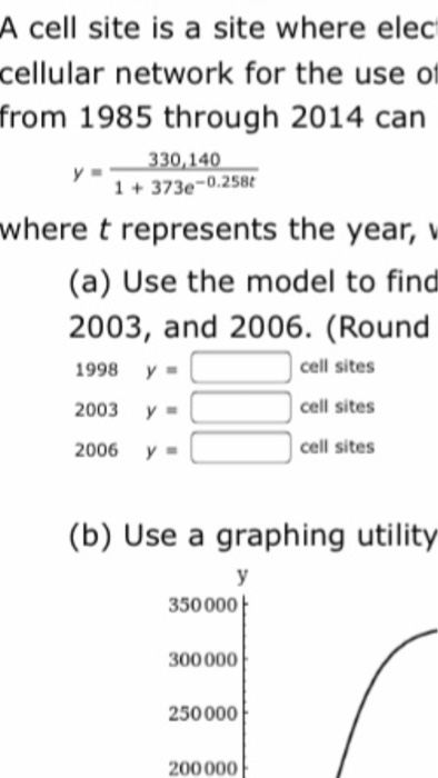 Solved 330,140 A cell site is a site where electronic | Chegg.com