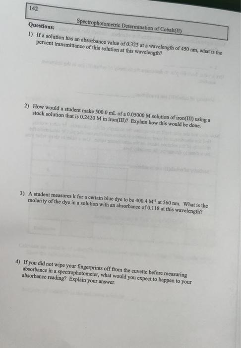 139 Chemistry I Laboratory Manual, 2019 Revision | Chegg.com