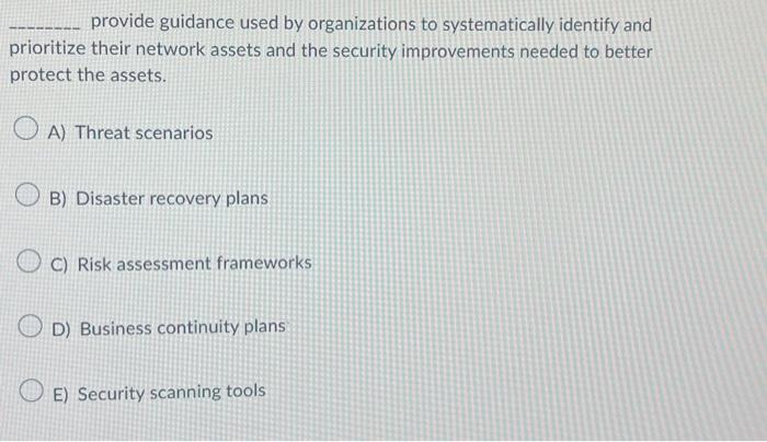 Solved Security mechanisms that identify and report security | Chegg.com