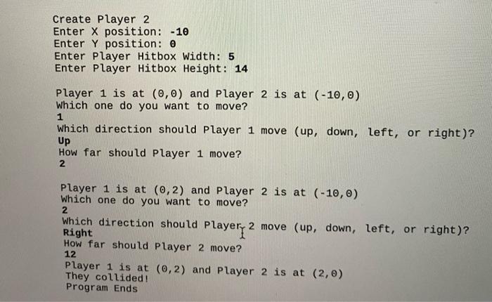 Solved Assignment 8B: Hit Boxes (Part 2). Back in Assignment | Chegg.com