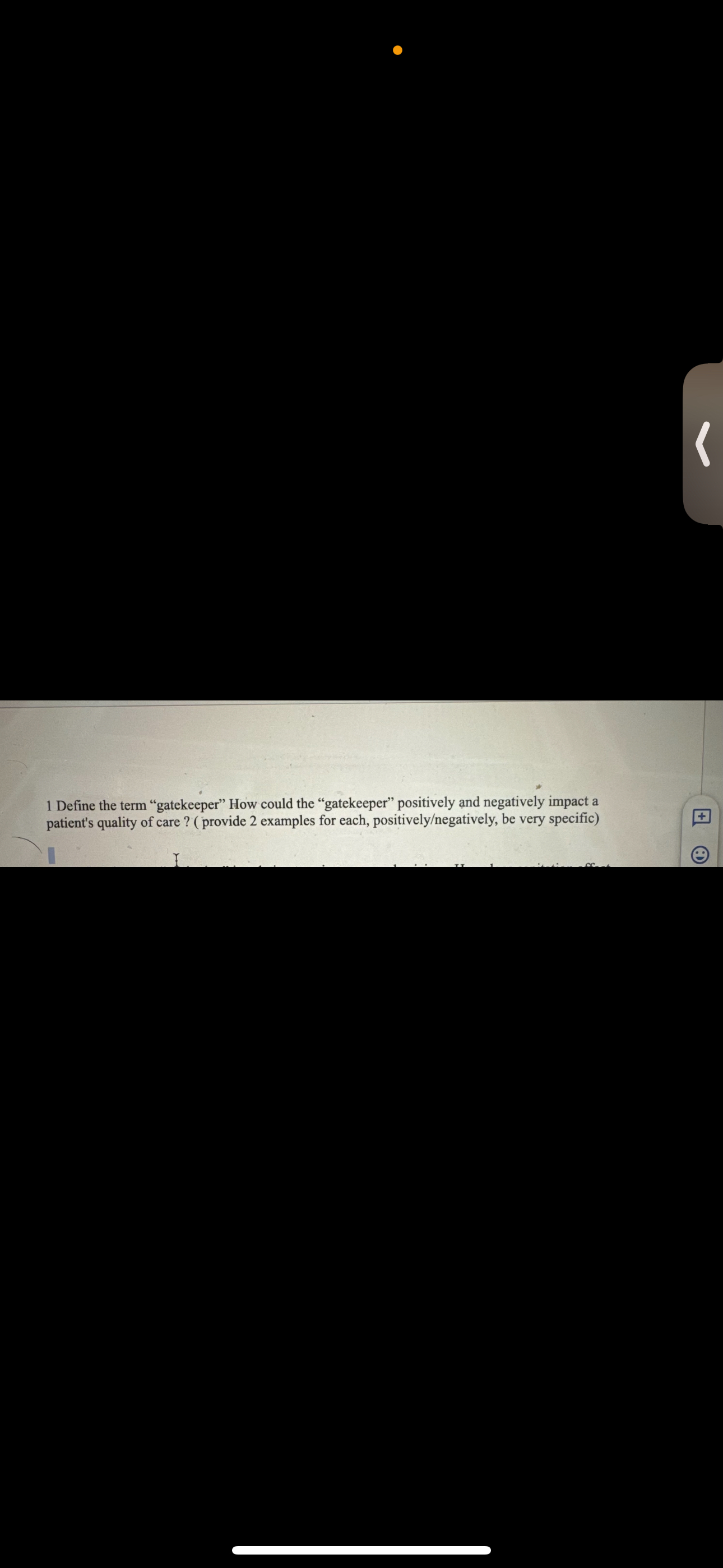 Solved 1 ﻿Define the term "gatekeeper" How could the | Chegg.com