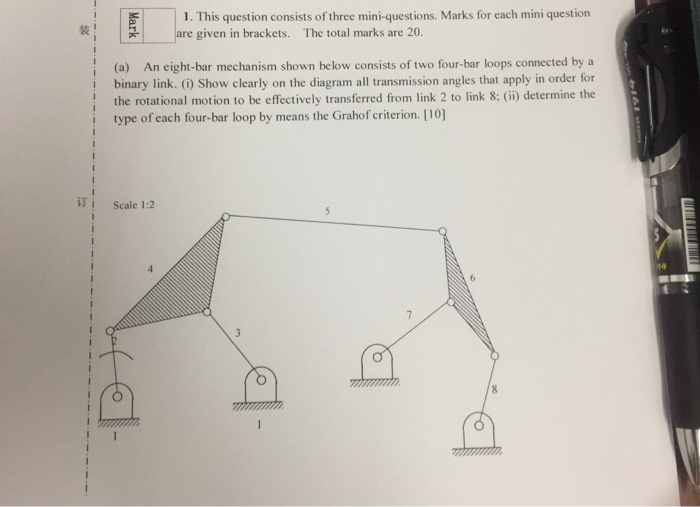 Solved 1. This question consists of three mini-questions. | Chegg.com