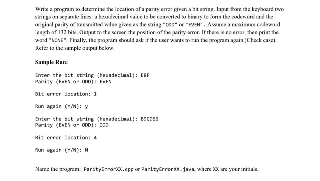 Solved Please Write In C Preferably Utilizing Iostream