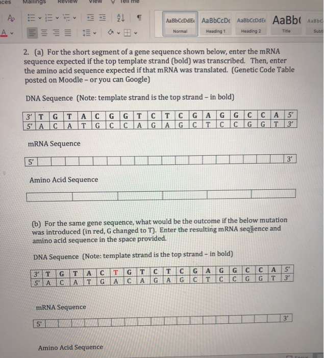 Solved nces Mailings Review Ao 21 AaBb CcDdEt AaBbCcDc | Chegg.com