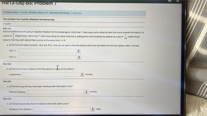 Solved This problem has 4 partill displayed simultaneously. | Chegg.com