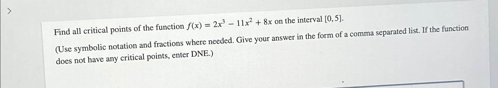Solved Find all critical points of the function | Chegg.com