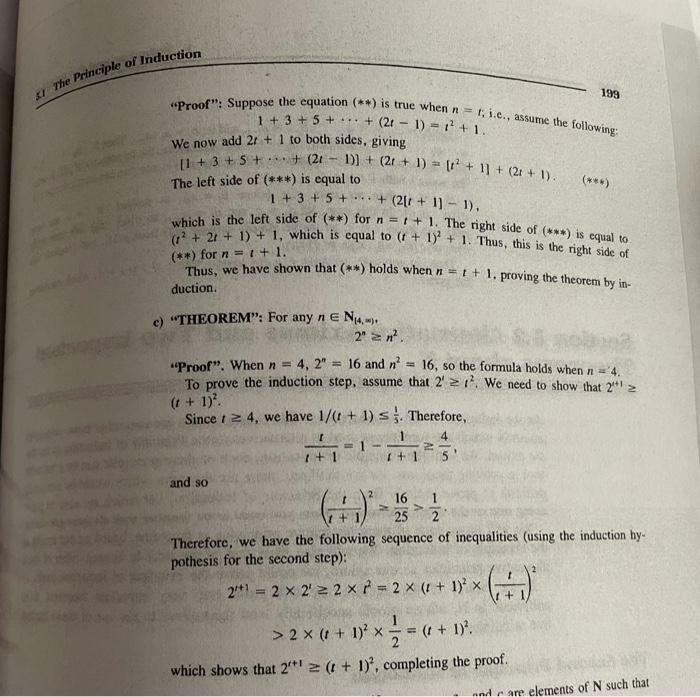 Solved PROOF EVALUATION: (see instruction for Exercise 6 in | Chegg.com