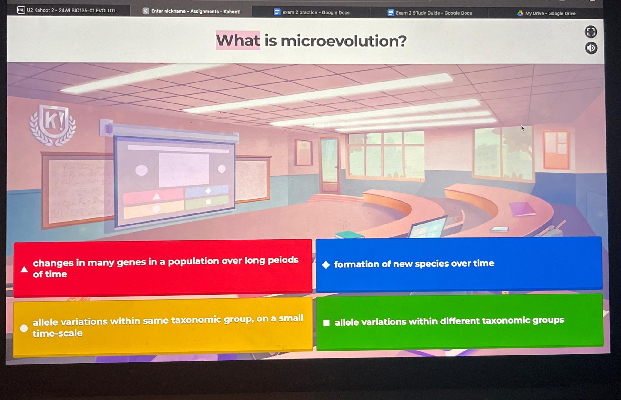 Solved What is microevolution?changes in many genes in a | Chegg.com