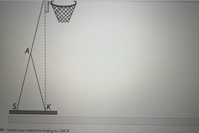 Solved The portable basketball hoop shown is made so that BA | Chegg.com
