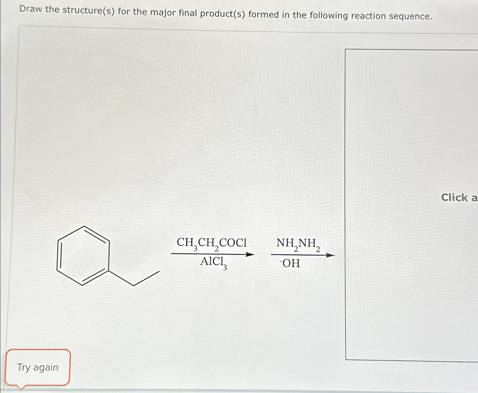 Solved Draw The Structure S ﻿for The Major Final Product S
