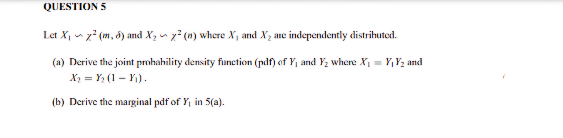 Solved Distribution Theory III - ﻿please show full | Chegg.com