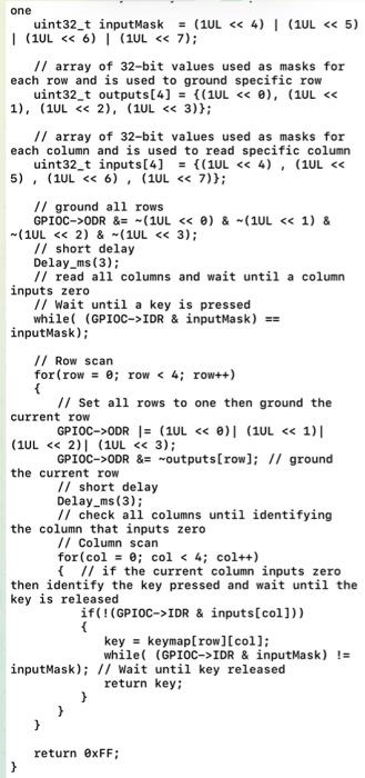 Solved here is the question and the codes i need the flow | Chegg.com