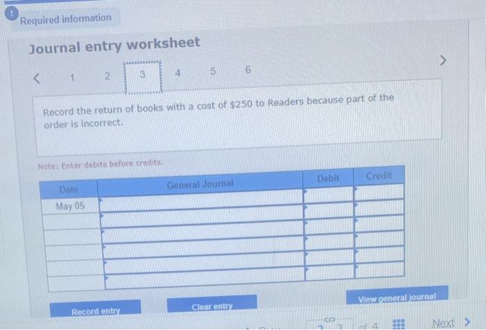 Solved Exercise 6-9 (Algo) Record transactions using a | Chegg.com
