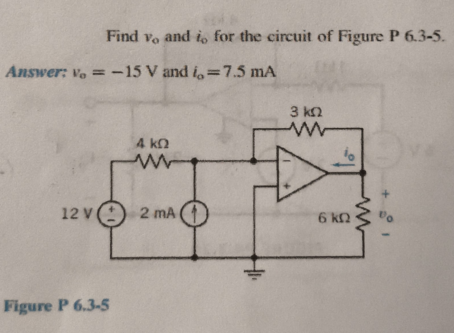 Solved Cómo resolver Find v0 ﻿and i0 ﻿for the circuit of | Chegg.com