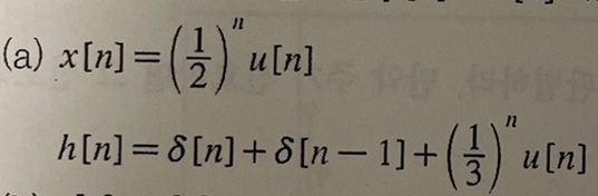 Solved Solve it using matlab. Plot x[n], h[n], and y[n] for | Chegg.com