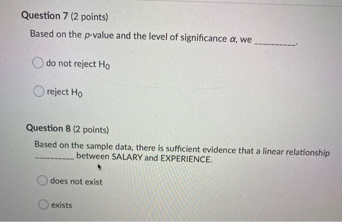 Solved Chapter 7: Linear Regression A data analyst wishes to | Chegg.com