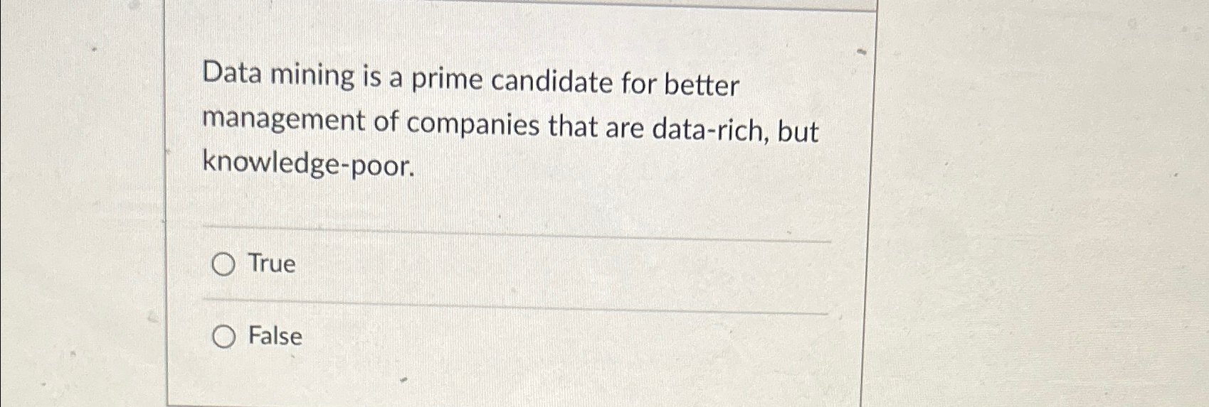 Solved Data mining is a prime candidate for better | Chegg.com
