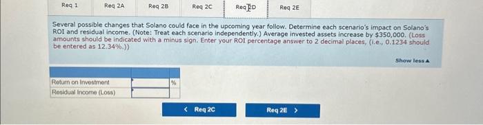 Solved E10-6 (Algo) Calculating Return on Investment, | Chegg.com