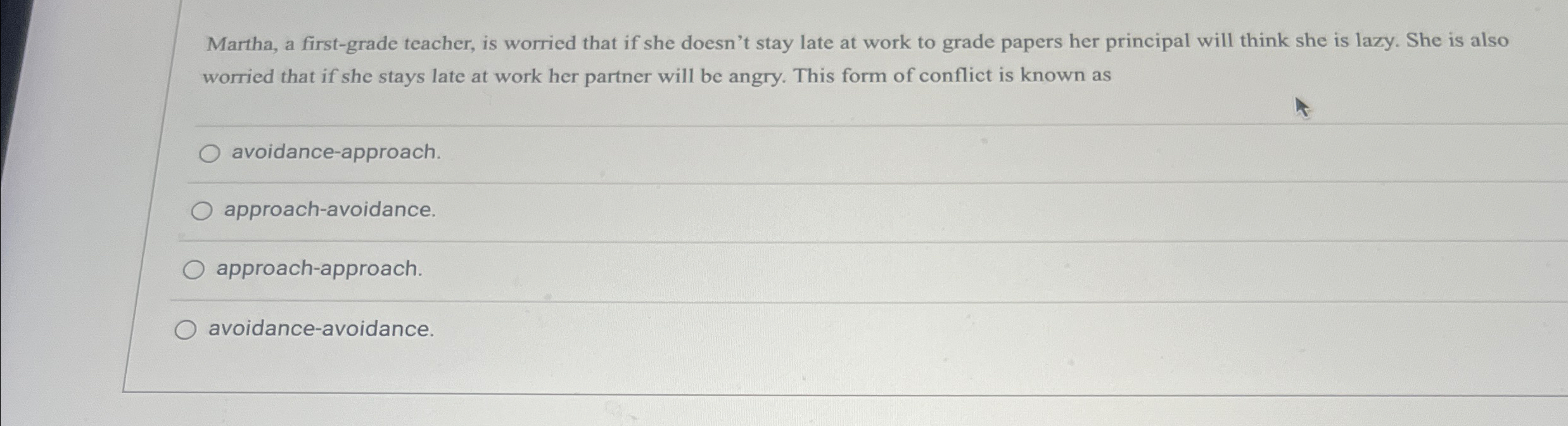 Solved Martha, a first-grade teacher, is worried that if she | Chegg.com