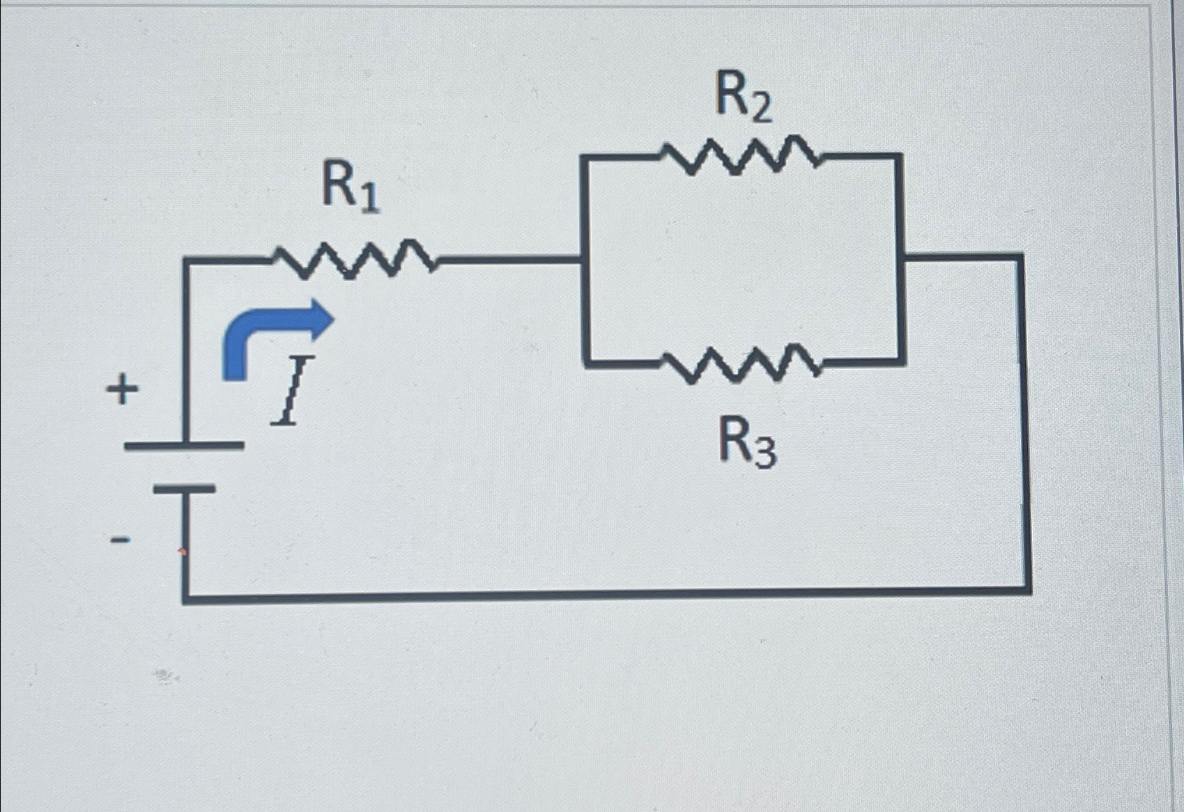 Solved in the three-resistor circuit diagram shown here | Chegg.com