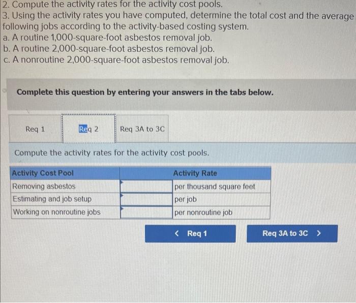 Solved Problem 7-18 (Algo) Activity-Based Costing and | Chegg.com