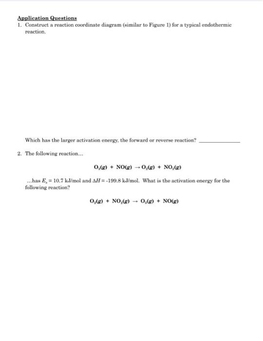 Solved AP CHEMIST: CHEMICAL KINETICS & REACTION MECHANISMS | Chegg.com
