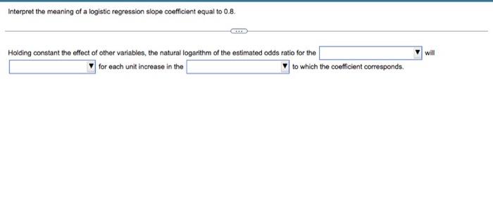 Holding constant the effect of other variables, the | Chegg.com