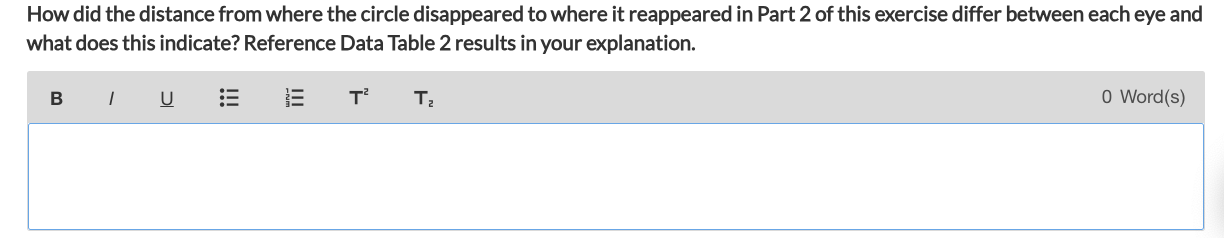 Solved How did the distance from where the circle | Chegg.com
