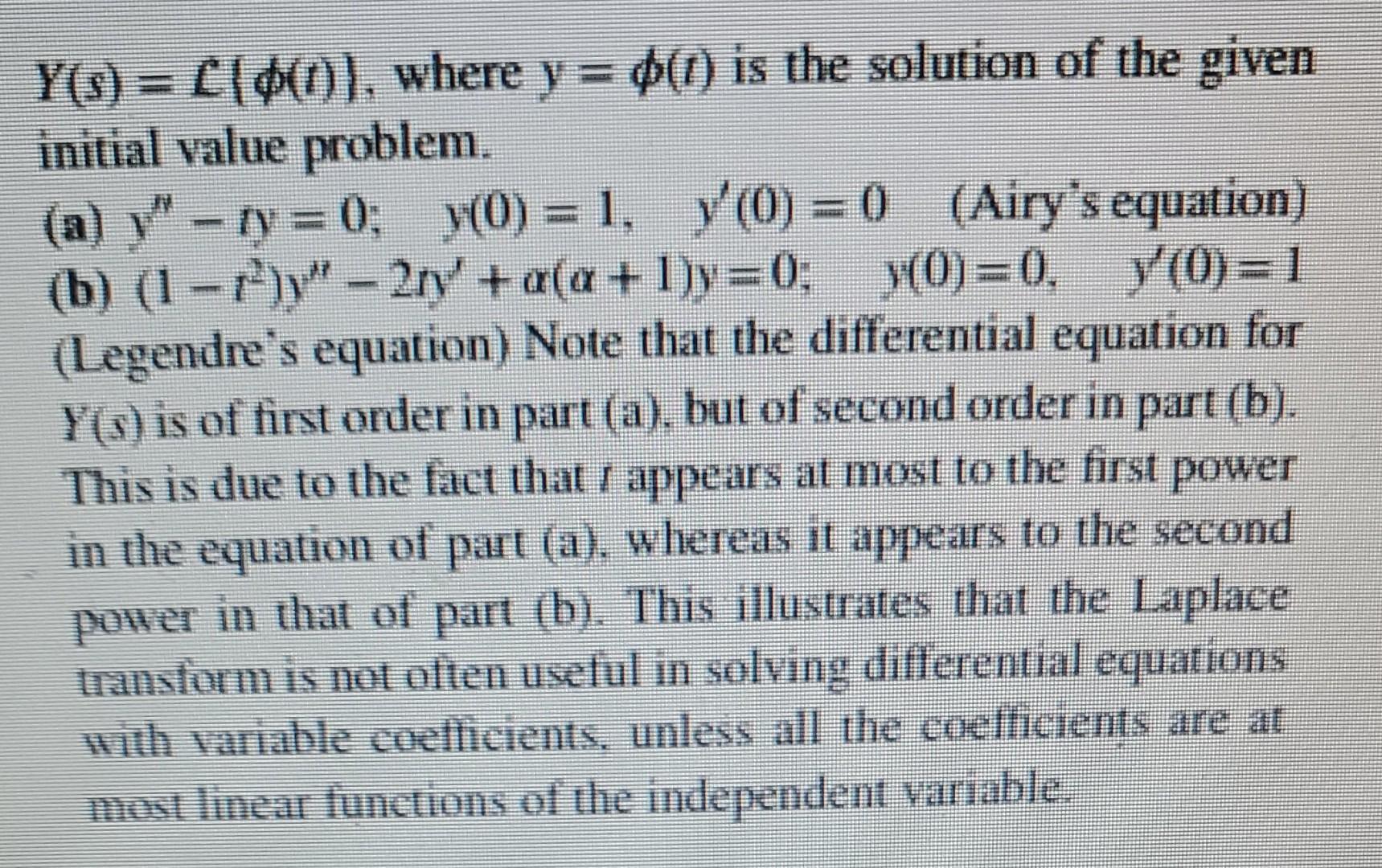 Solved 29. For each of the following initial value problems, | Chegg.com