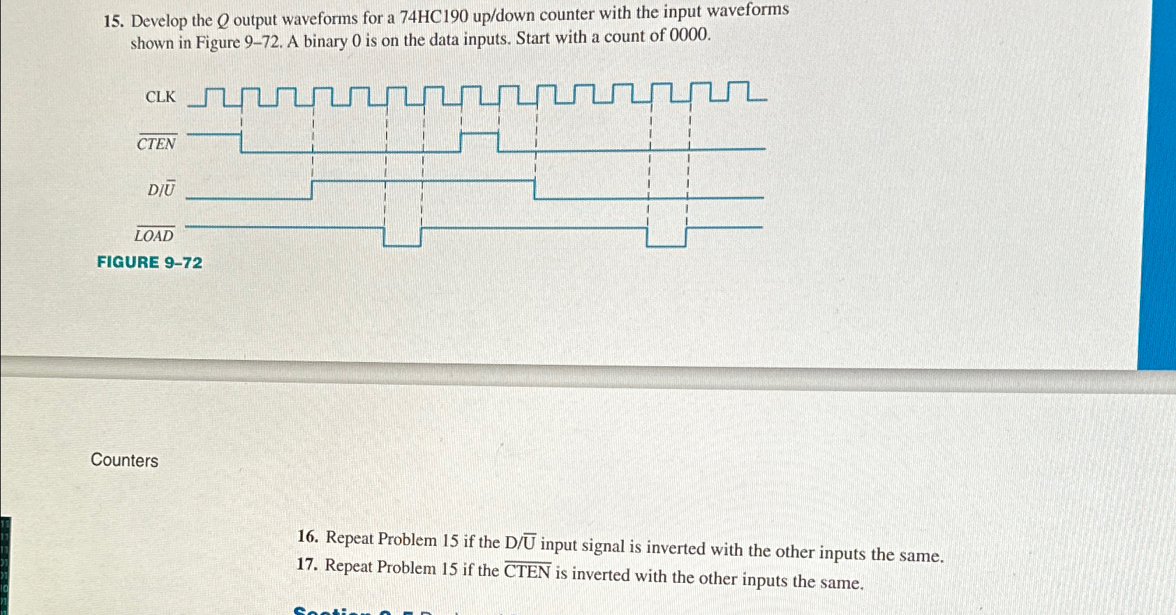 Solved 17. ﻿Repeat Problem 15 ﻿if the ?bar (CTEN) ﻿is | Chegg.com