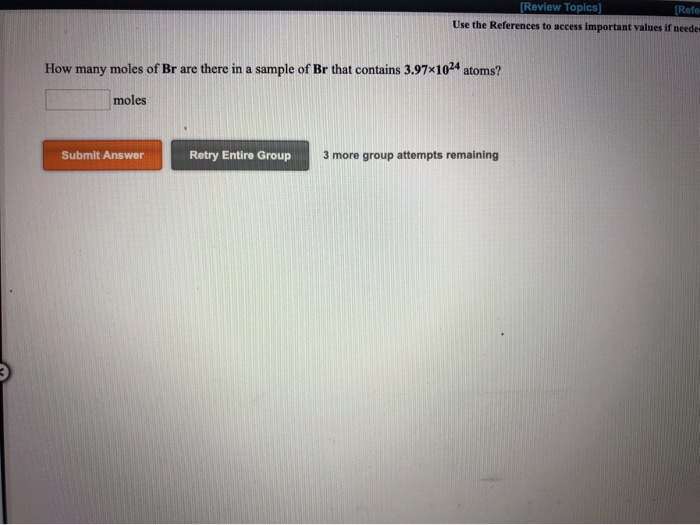 Solved [Review Topics] [Refe Use the References to access | Chegg.com