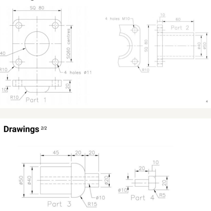 Solved ξDrawings 2/2 | Chegg.com
