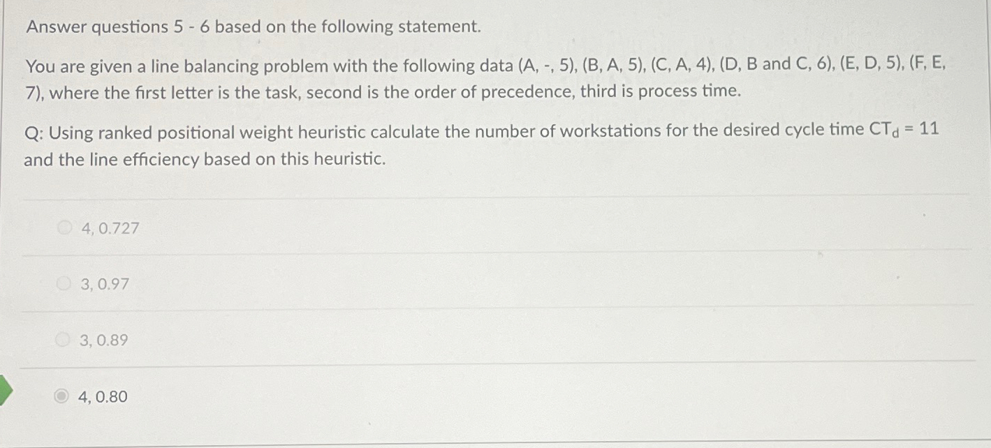 Solved Answer questions 5 - 6 ﻿based on the following | Chegg.com
