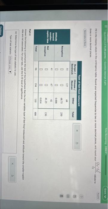 Solved Fast-food restaurants may be able to decrease yearly | Chegg.com
