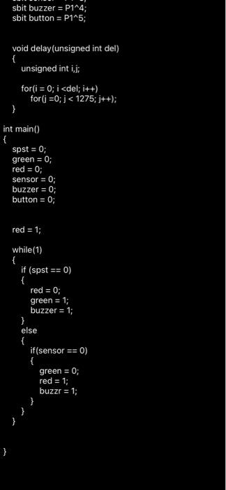 Solved \#include reg 51.h> | Chegg.com