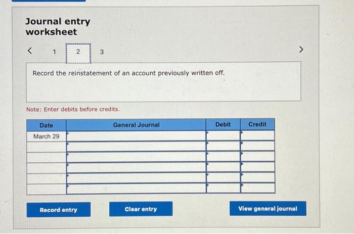 Solved Exercise 7-4 (Algo) Direct write-off method LO P1 | Chegg.com