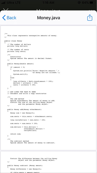 Solved Lab Objectives - Be able to write a copy constructor | Chegg.com Solved Lab Objectives - Be able to write a copy constructor | Chegg.com