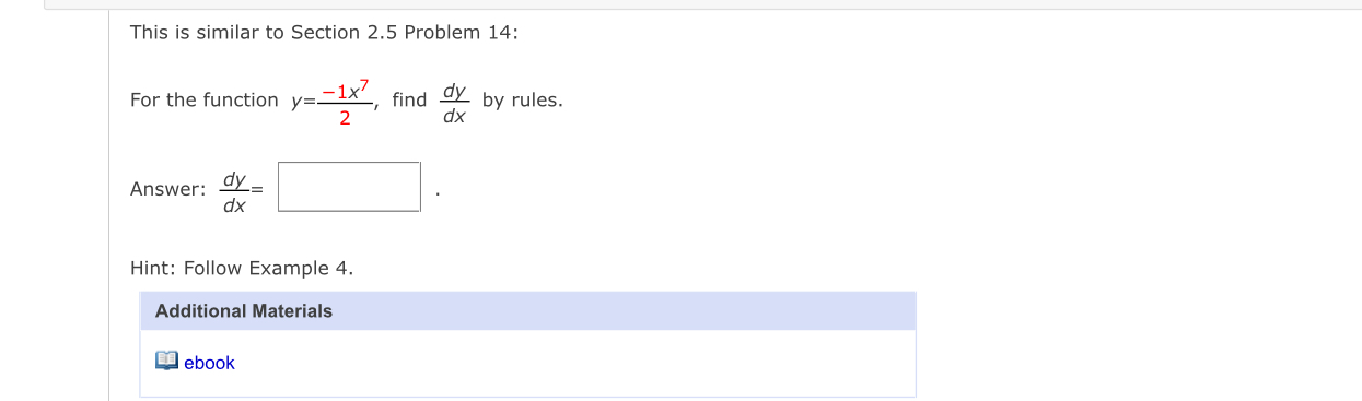 Solved This is similar to Section 2.5 ﻿Problem 14:For the | Chegg.com