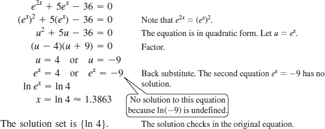 Solved: Solve the equation. Write the solution set with the exa ...