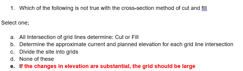 Solved Which of the following is not true with the | Chegg.com