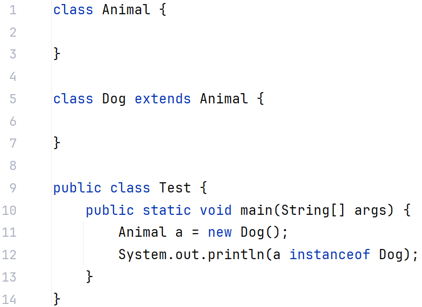 Solved What will code output? class Animal {}class Dog | Chegg.com