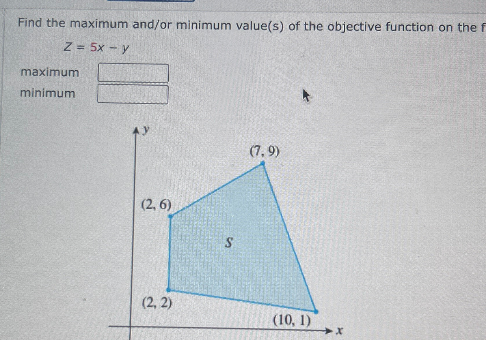Solved Find the maximum and/or minimum value(s) ﻿of the | Chegg.com